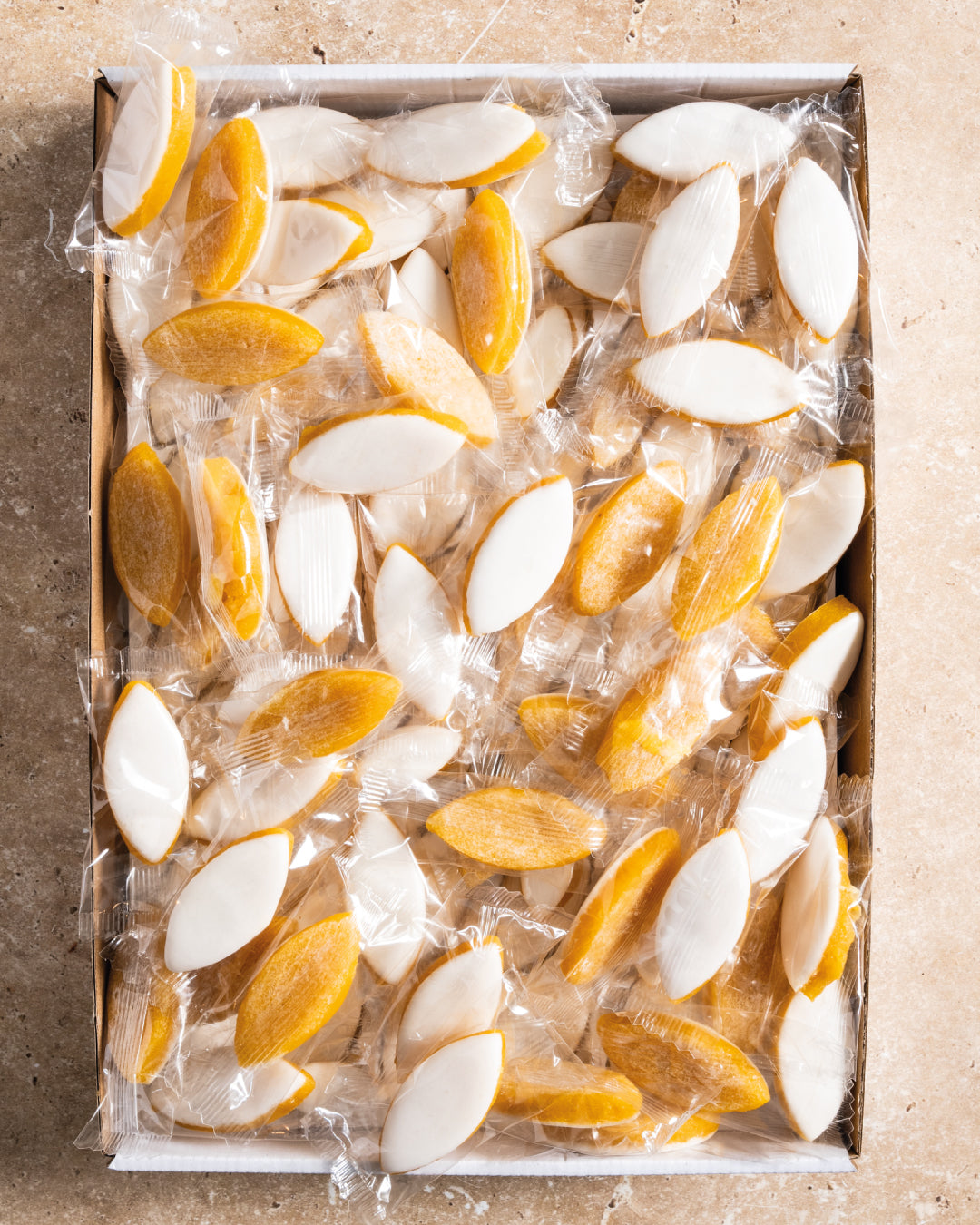 Calissons d'Aix-en-Provence Léonard Parli emballés individuellement