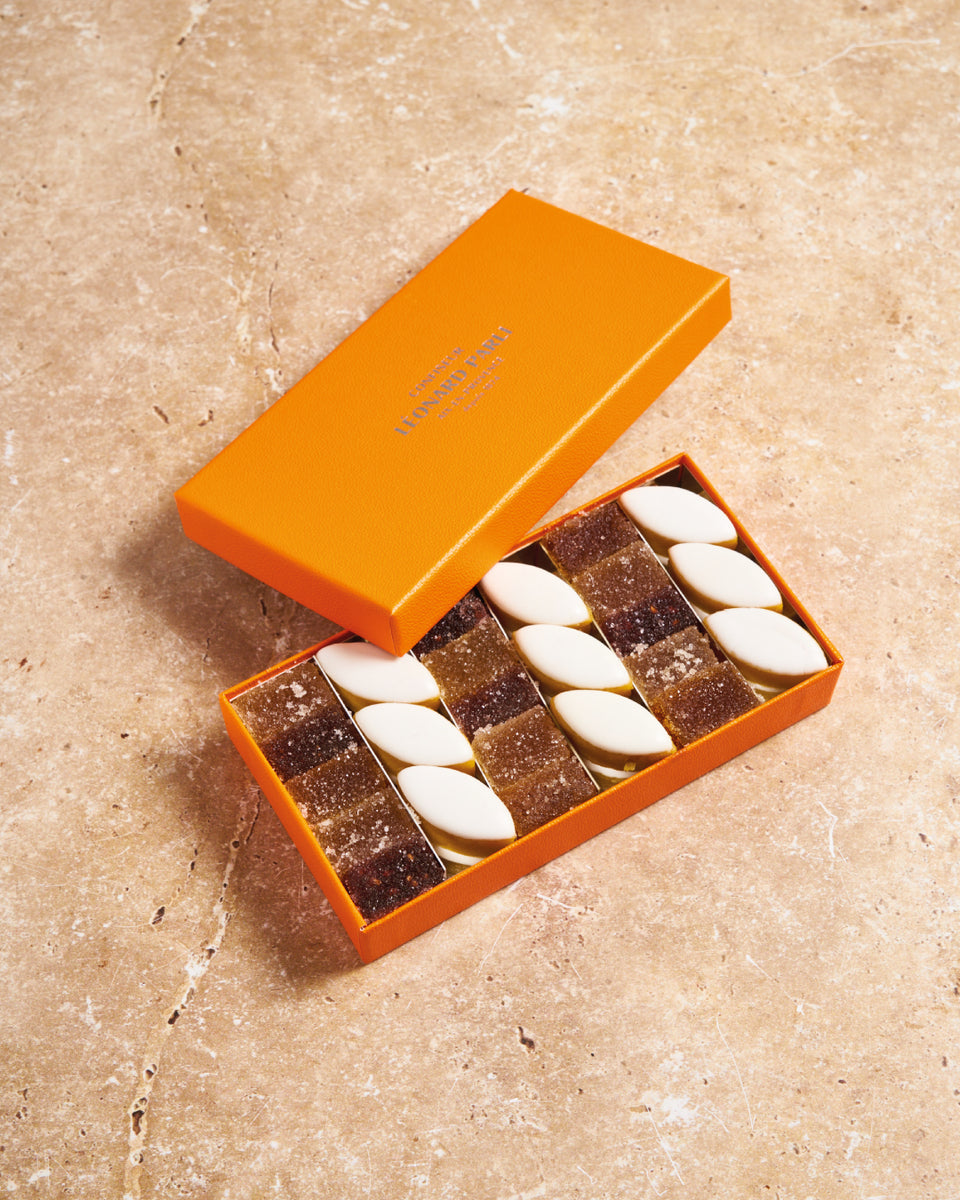 Coffret Mini Calissons d'Aix & Pâtes de Fruit - Confiserie Léonard ...