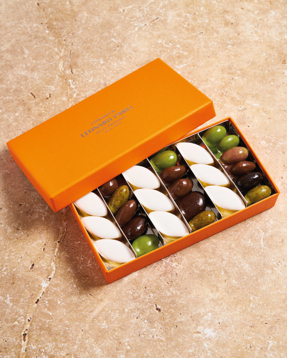 Mini Calissons d'Aix et Pâtes de Fruit - Confiserie Léonard PARLI ...