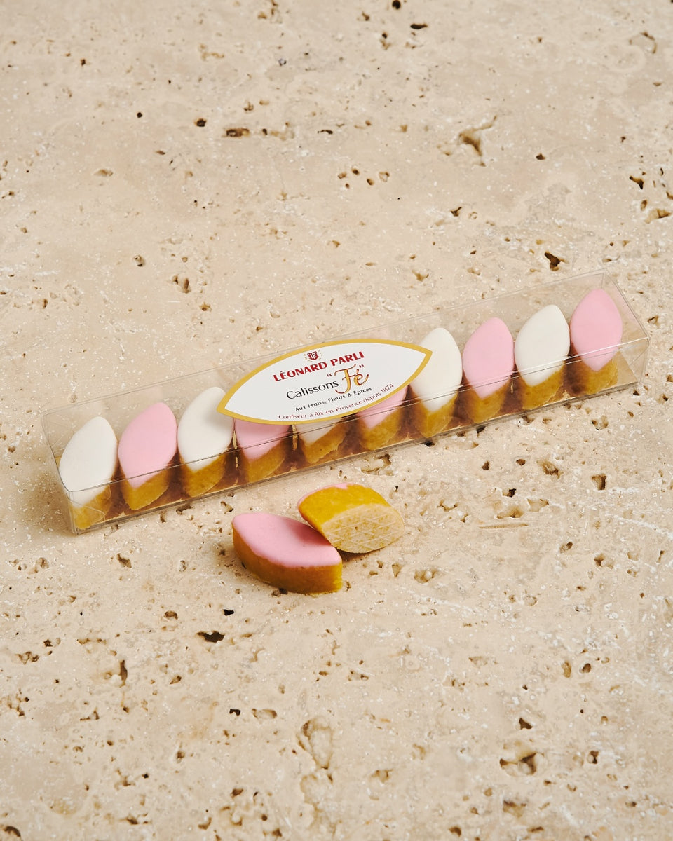 Réglette Mini Calissons & "Fé" Fleurs - Confiserie Léonard PARLI ...