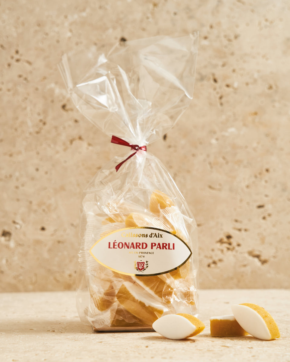Sachet Mini Calissons emballage individuel - Confiserie Léonard PARLI ...
